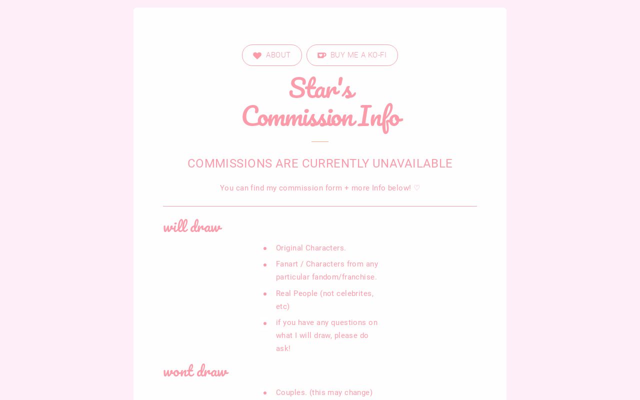ArtStarMi's Commissions